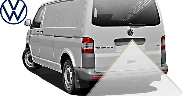 Volkswagen Transporter 6 Retrofit Rear View Reversing Camera Kit 5in